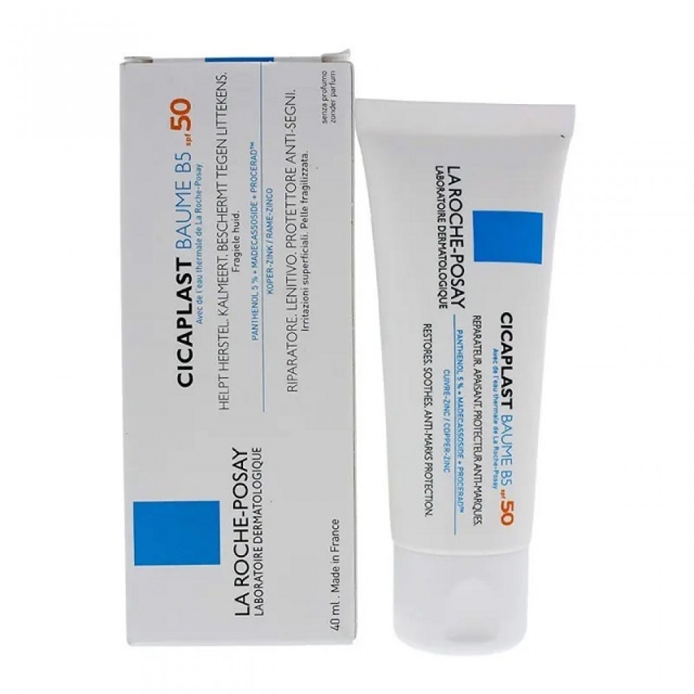 La Roche Posay Cicaplast Baume B5 Regenerating Day Face Cream with ...