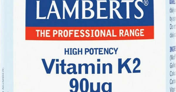 Lamberts Vitamin K2 90MCG 60 Capsules