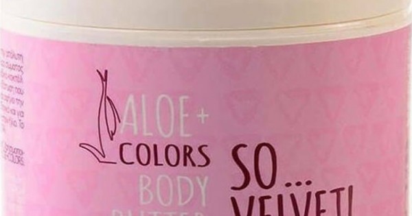 Aloe+ Colors So Velvet Ενυδατικό Butter Σώματος με Aloe Vera & Άρωμα ...