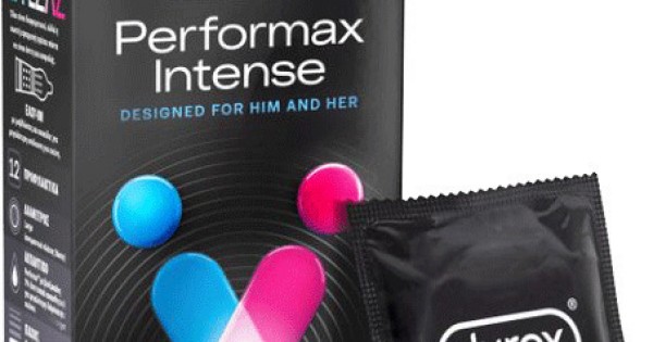 DUREX CONDOMS PERFORMAX INTENSE WITH RETARDER AND RIBBING 12PCS