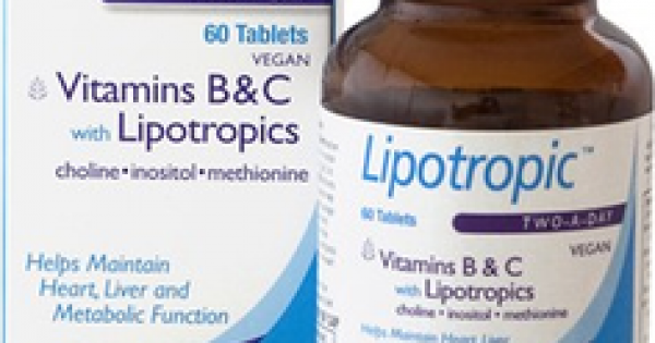 HEALTH AID - LIPOTROPIC TWO-A-DAY B & C VITAMINS 60 tabs