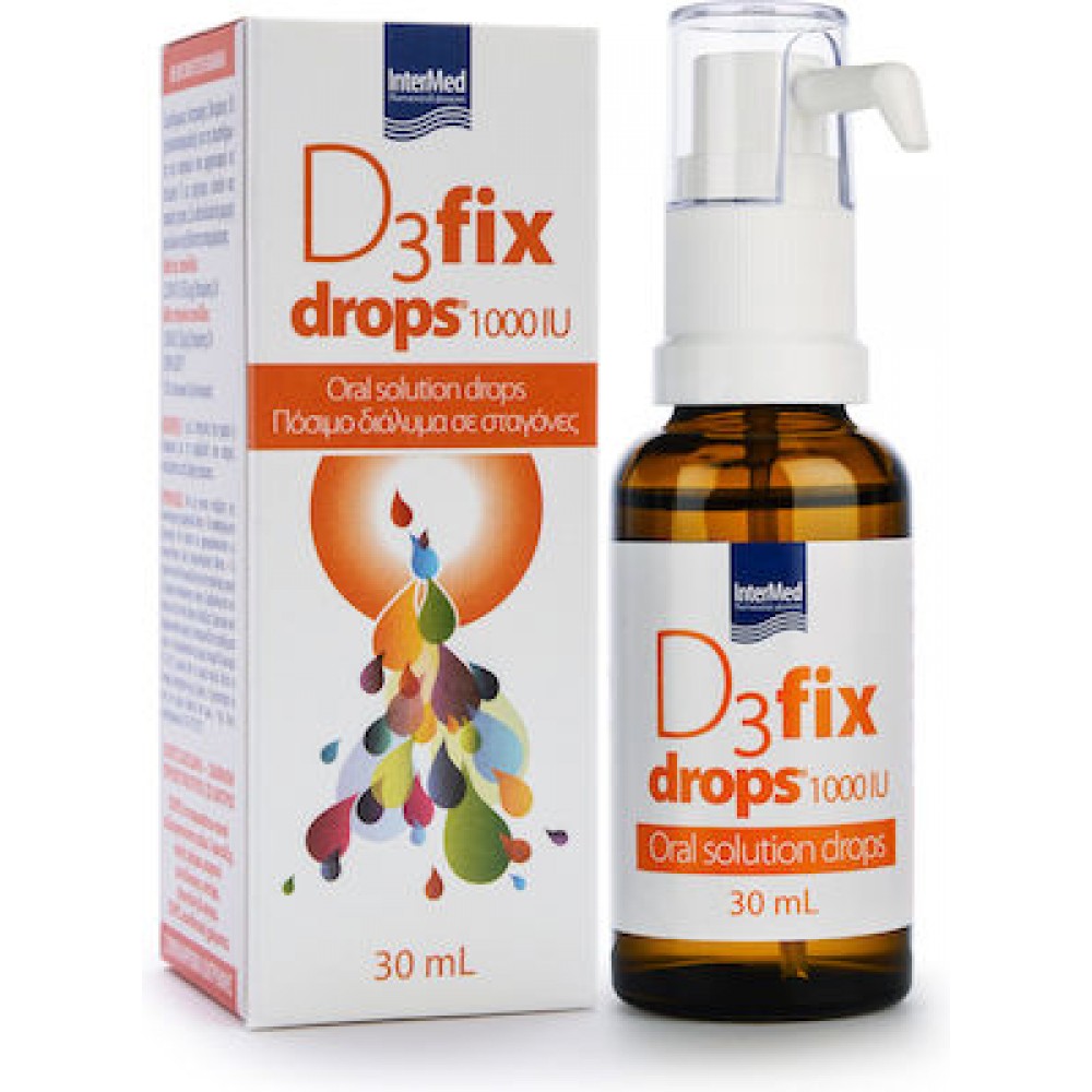 Intermed D3 Fix Drops 1000iu 30ml