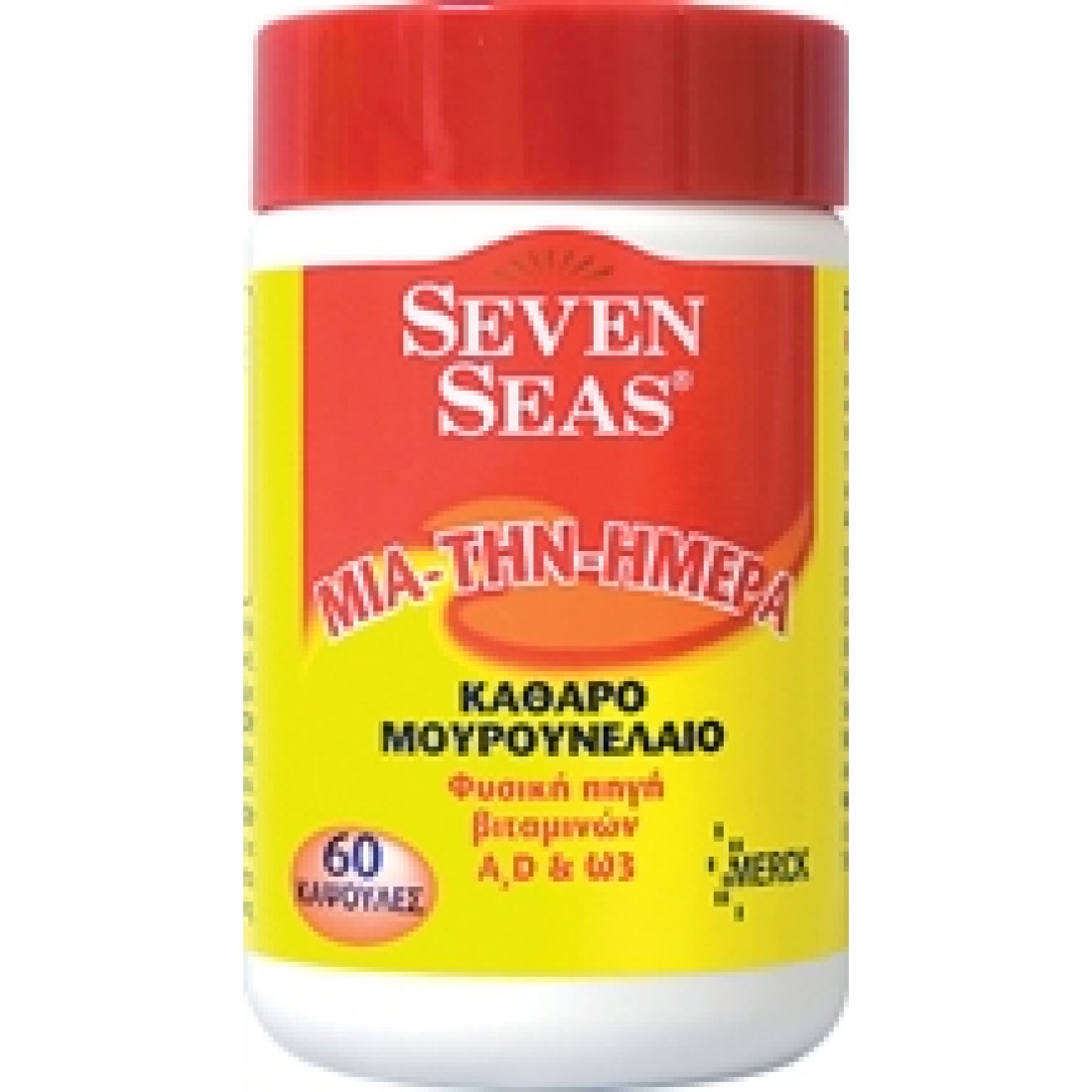 MERCK - Seven Seas COD LIVER OIL , 60 CAPS