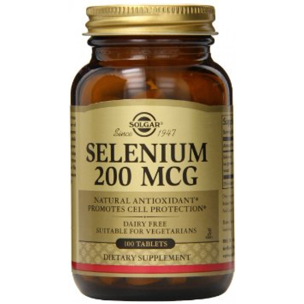 Solgar - Selenium 200 μg - 100 tablets