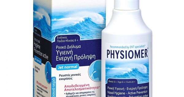 PHYSIOMER - NORMAL JET for children under 6 + - ADULTS, 135ml