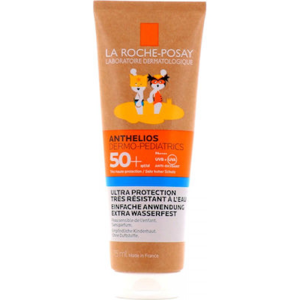 La Roche Posay Αδιάβροχο Παιδικό Αντηλιακό Γαλάκτωμα Anthelios Dermo ...